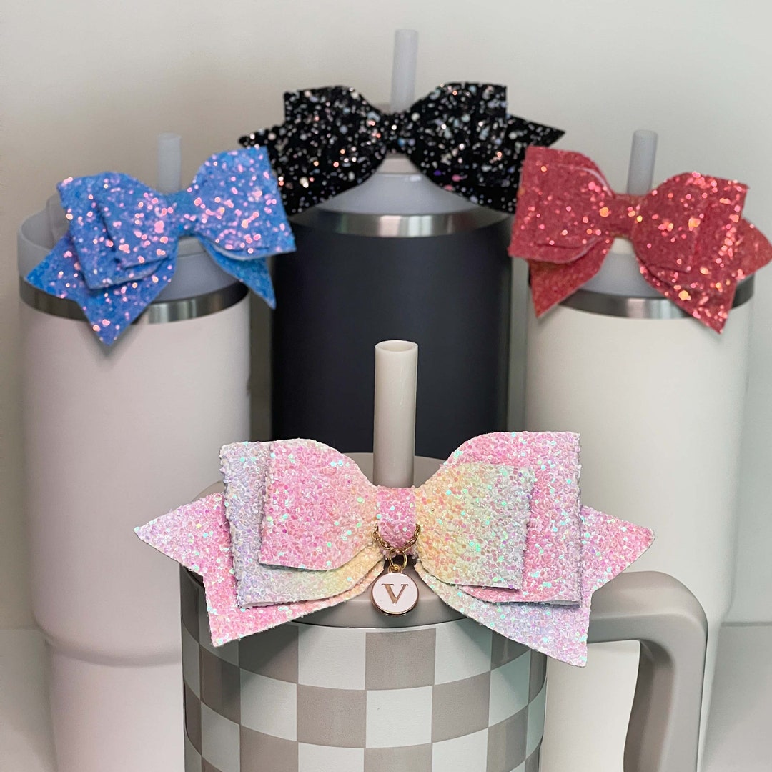 Stanley Cup Straw Bows, Stanley Accessory, Bow Stanley Cup, Bow Straw ...