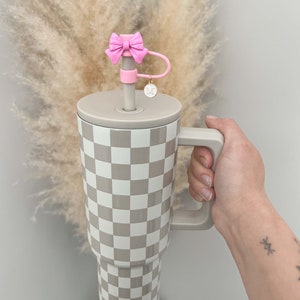 Bow Straw Topper, Stanley Straw Cap, Silicone Straw Cover 10mm BPA FREE ...