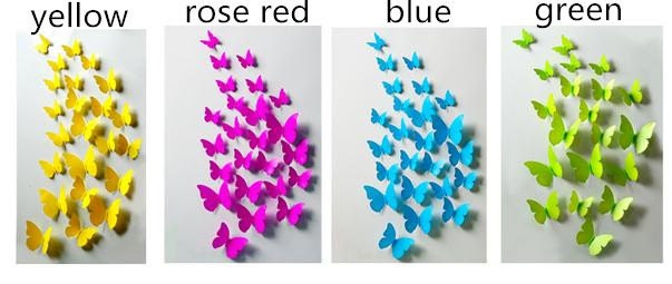 Single Color Stereoscopic Wall Sticker 3D Simulation - Etsy