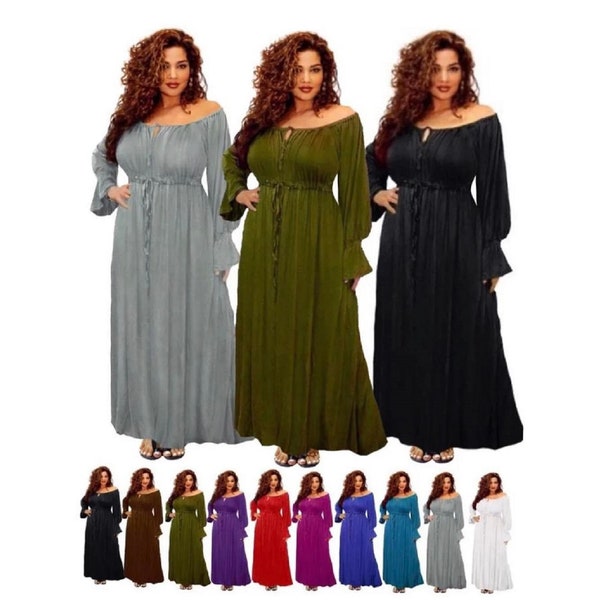 Plus Size Gypsy Dress - Etsy