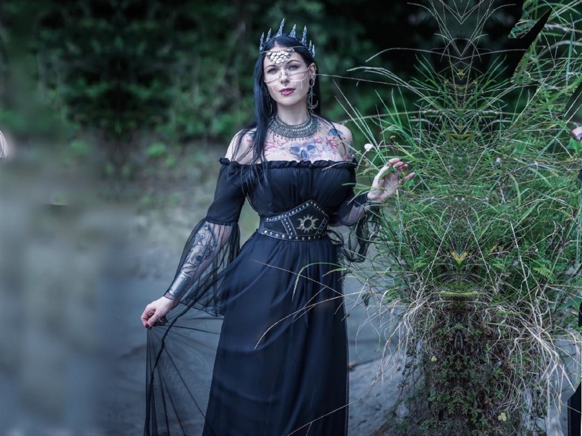 Morrigan Celtic Costume