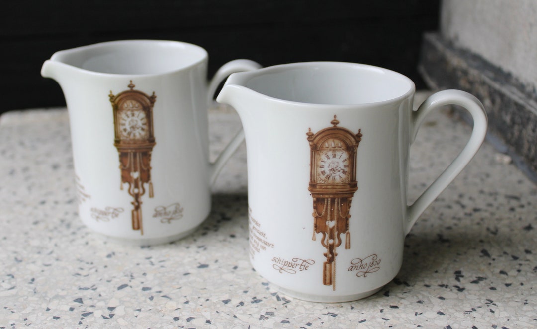 Milk Jug Clock Service Nutroma 1970s - Etsy
