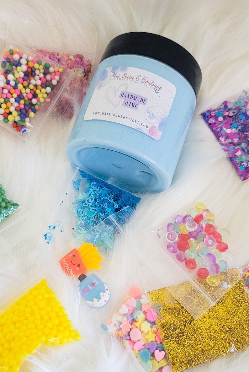 Slime Kit for Kids, Slime Kit DIY, Slime Kit, DIY Slime, Blue Slime - Etsy