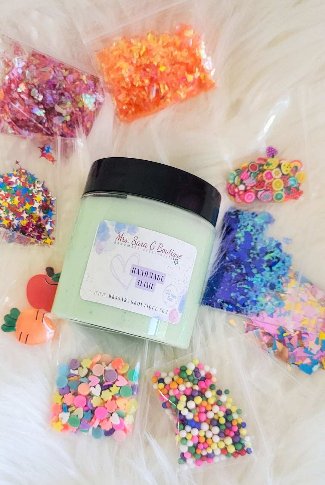 Build Your Own Slime Kit With Green Slime, Slime Kit for Kids, Slime ...