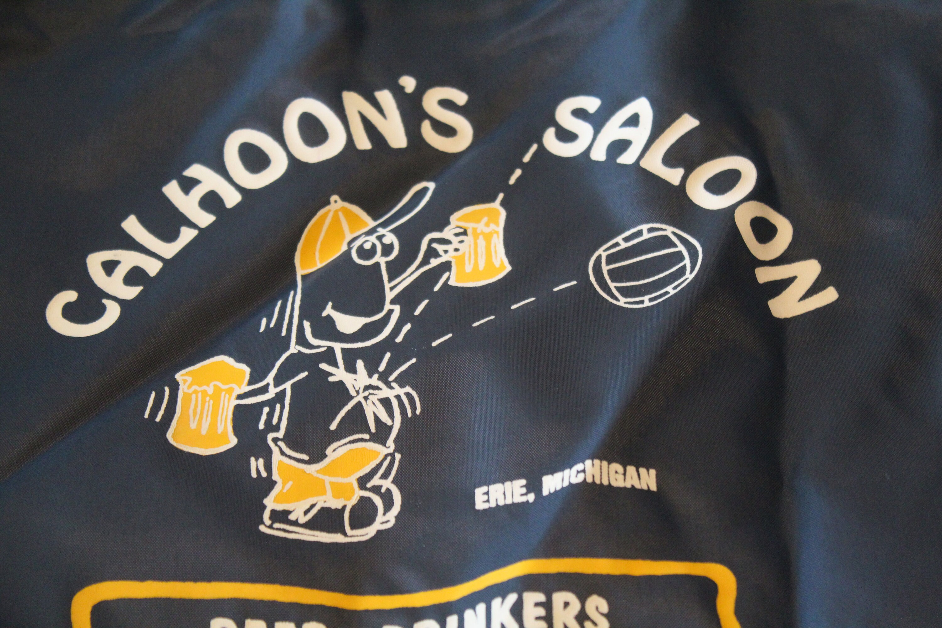 Vintage Satin Jacket - Beer Drinkers Hall of Fame - Etsy