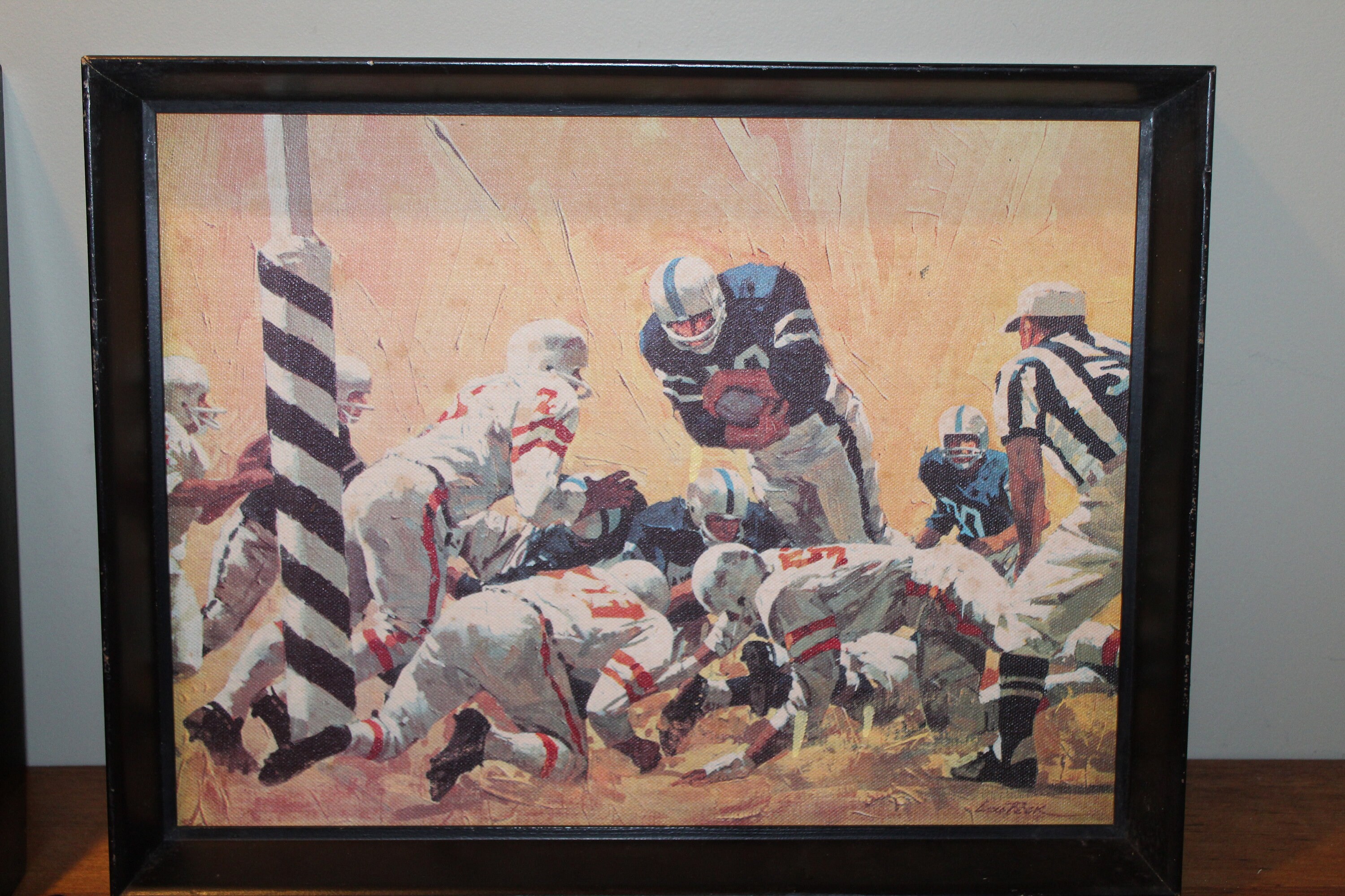 Pair of Vintage Baltimore Colts Framed Prints - Lou Feck - 1960's - Etsy