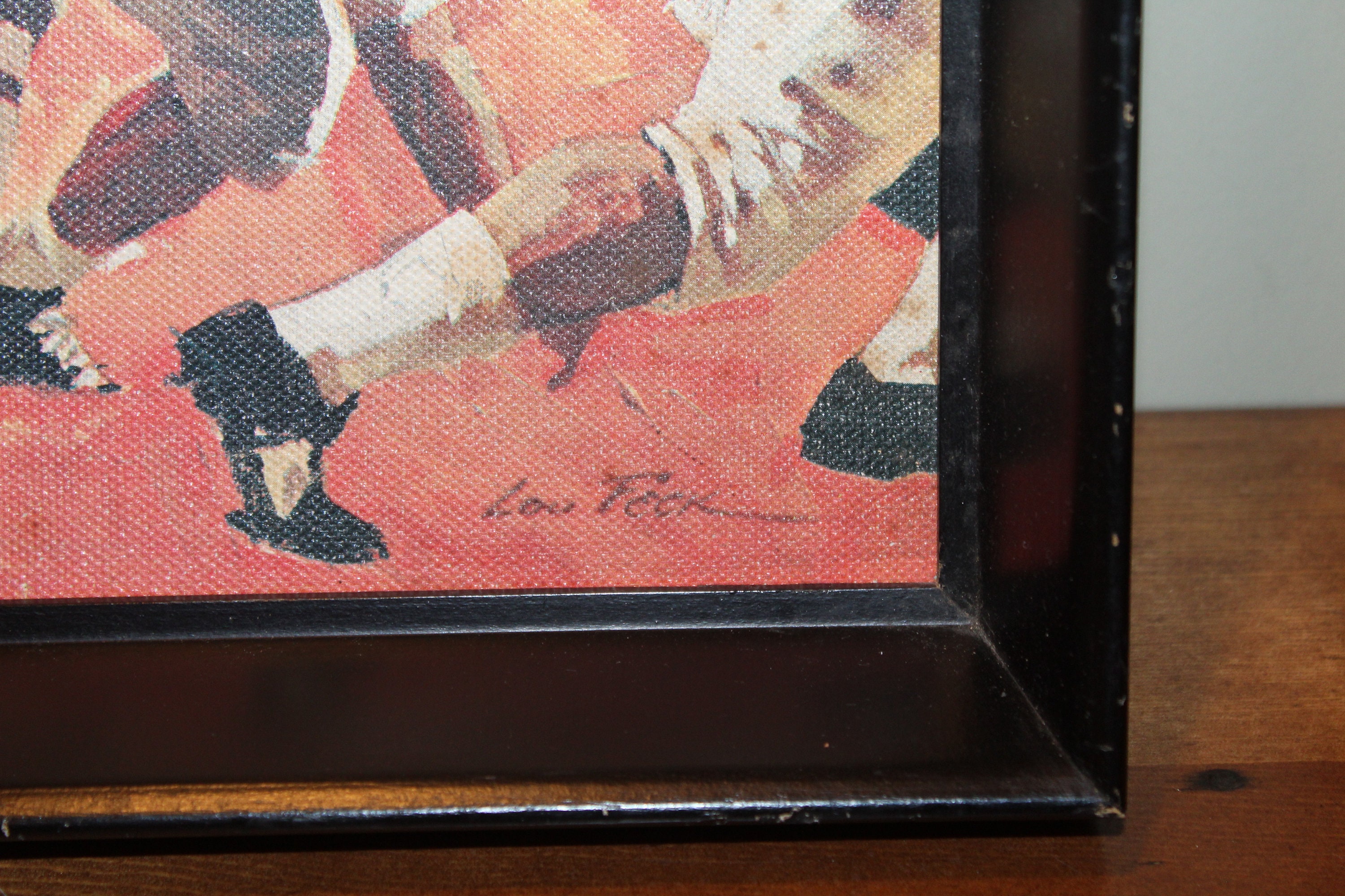 Pair of Vintage Baltimore Colts Framed Prints - Lou Feck - 1960's - Etsy