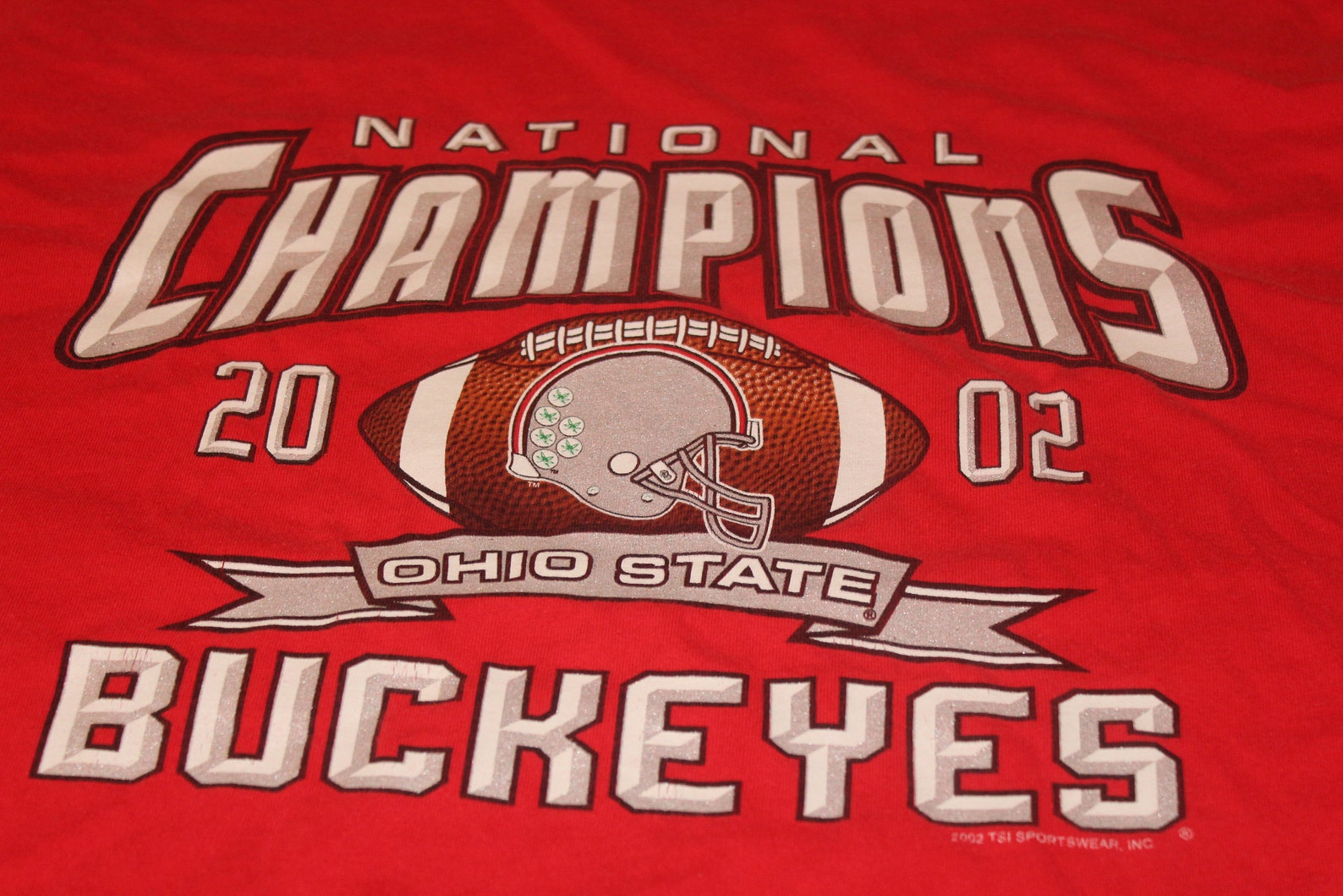 2002 Ohio State Buckeye National Championship T Shirt - XL - Etsy