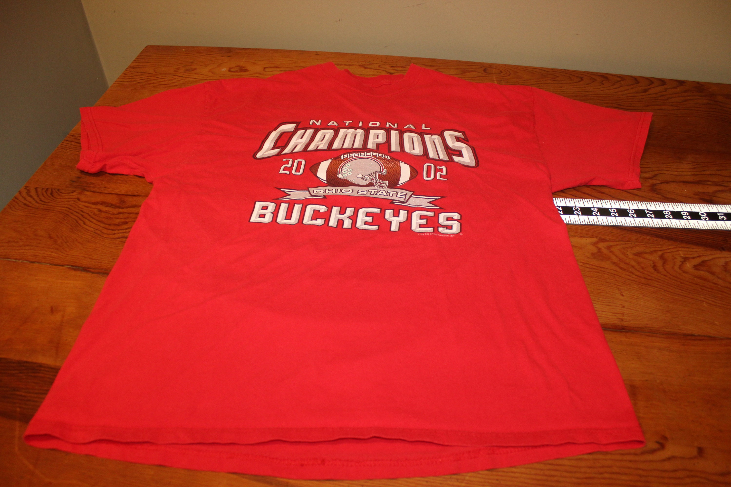 2002 Ohio State Buckeye National Championship T Shirt - XL - Etsy