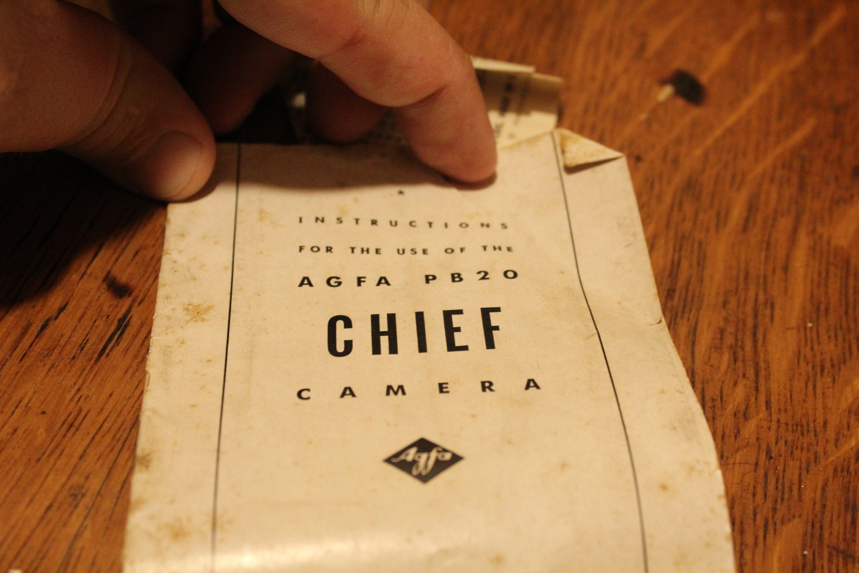 Vintage Agfa Chief Camera With Box and Instructions - Etsy