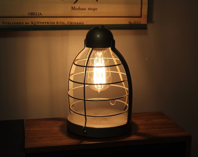 Vintage Rex Ray Portable Heat Lamp Tilting Metal Industrial Lamp With ...