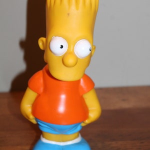 Vintage Bart Simpson Coin Bank - Etsy