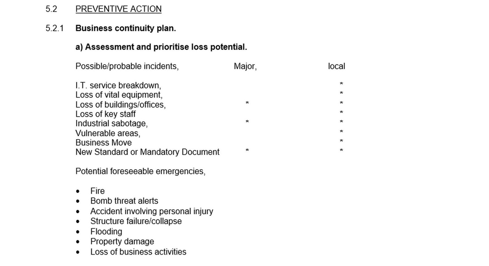 Standard Operating Procedure - Corrective and Preventive Action ...