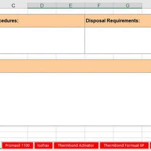 COSHH Assessment Template | Business Templates | Excel Templates ...