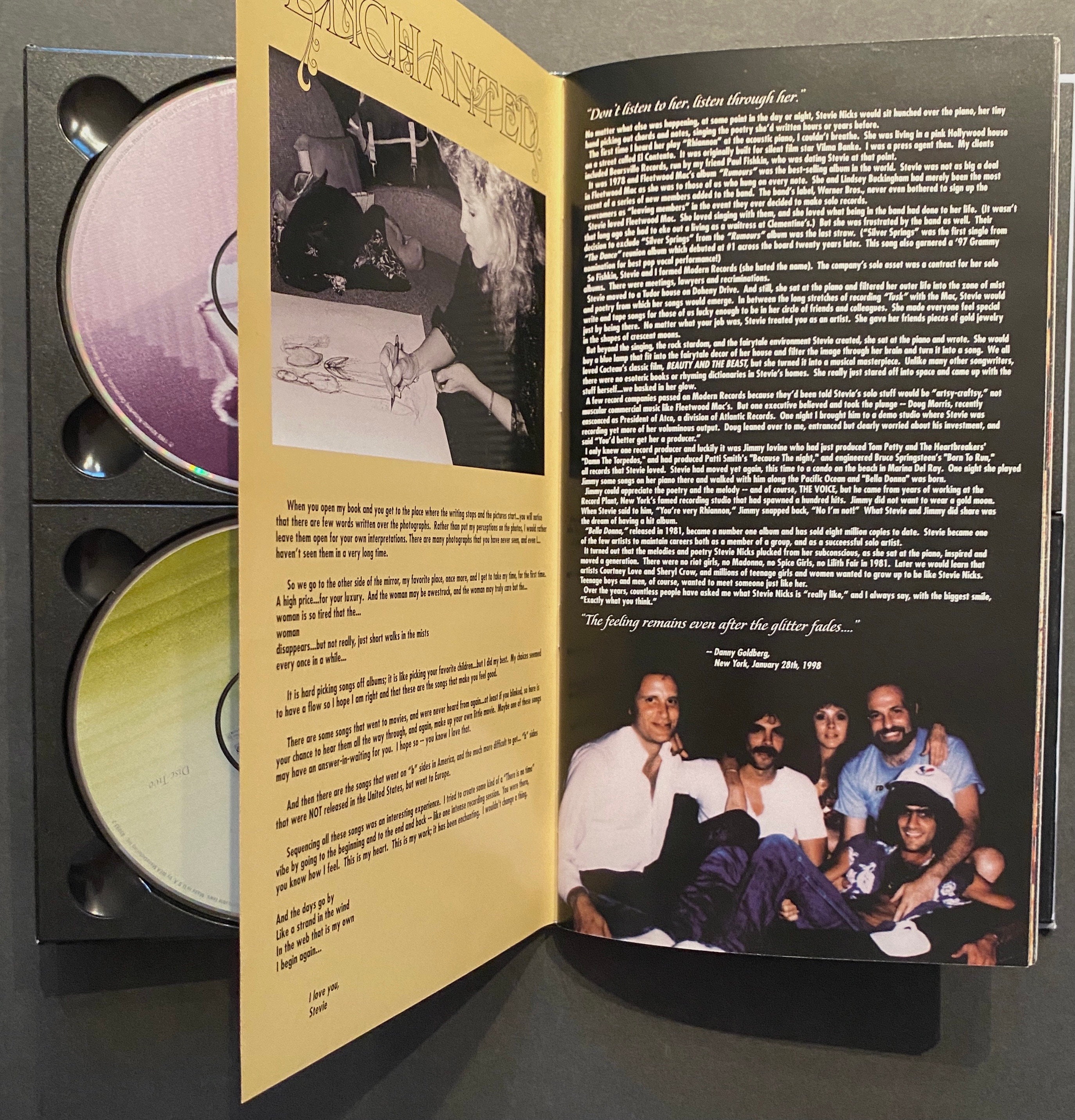 Stevie Nicks, enchanted. 3 CD Boxed Set/ Released 1998/ Atlantic ...