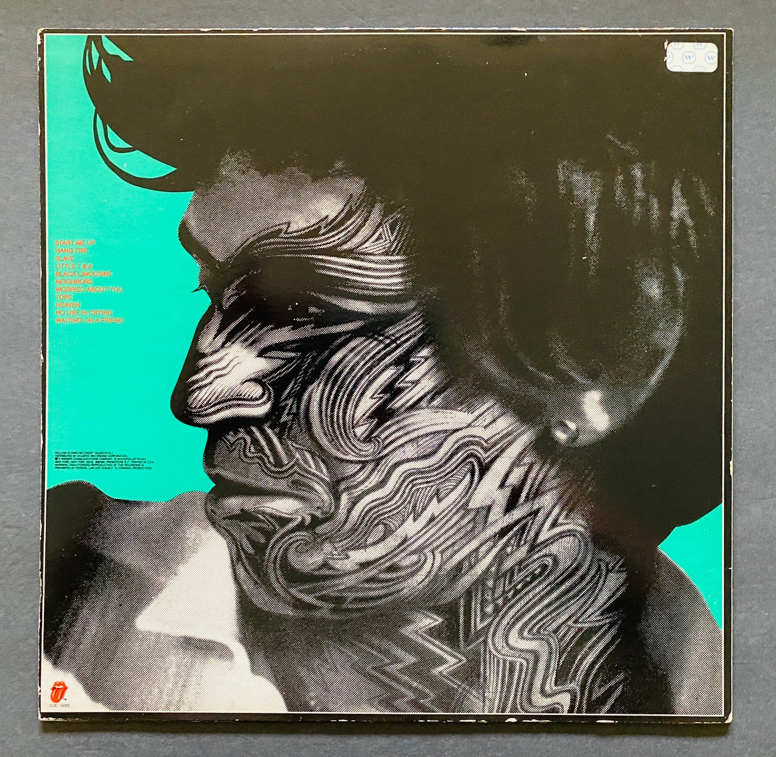 Rolling Stones Tattoo You Vinyl Record, 1981, First Pressing - Etsy