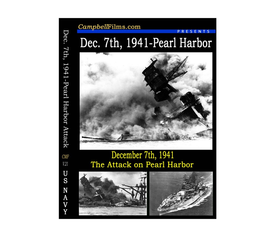 Dec. 7th, 1941 Attack on Pearl Harbor - Etsy