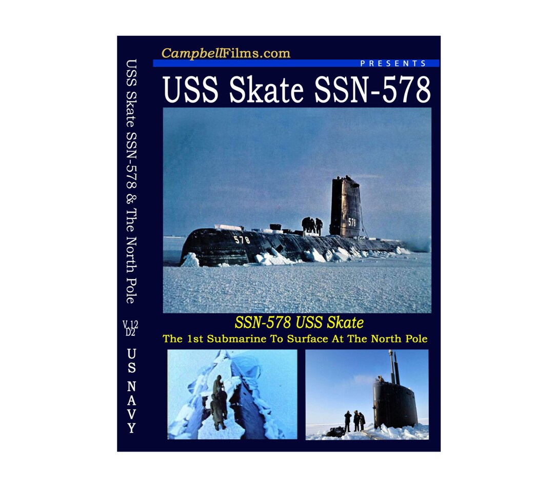 USS Skate SSN-578 - Etsy