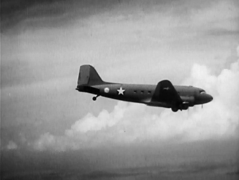 Usaaf Douglas C-47 Skytrain Aka the Gooney Bird Ww2 Warbird Atc Troop ...