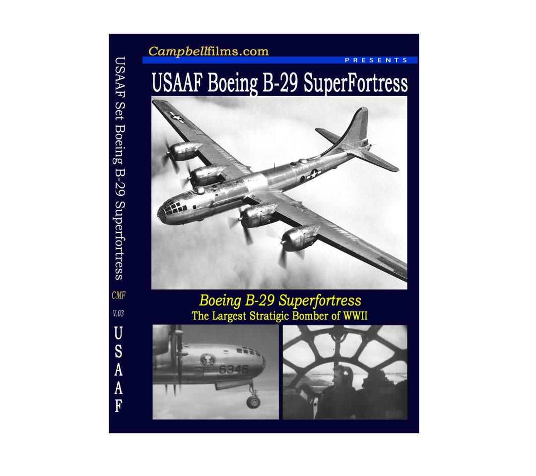 All New Ww2 B-29 Films Usaaf Super Fortress Air Force Restored B-29 ...