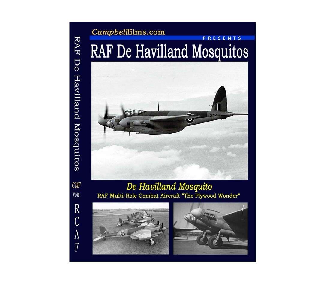 De Havilland Mosquito RAF British Bomber WW2 War Recon Pathfinder ...