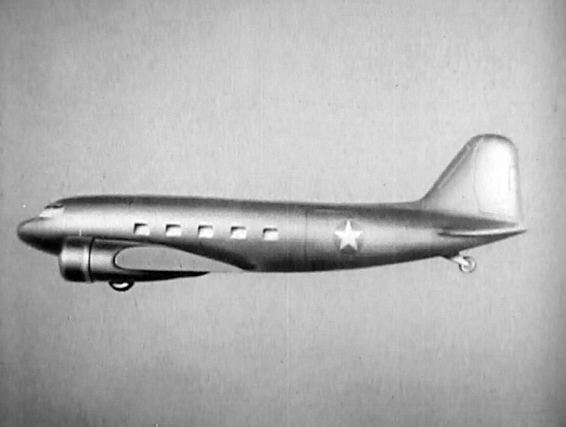 Usaaf Douglas C-47 Skytrain Aka the Gooney Bird Ww2 Warbird Atc Troop ...