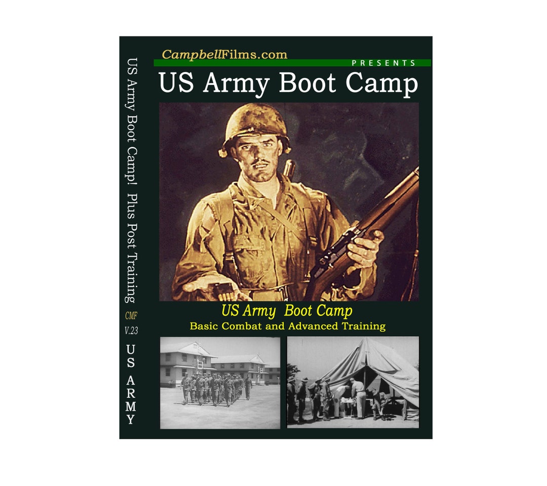WW2 US Army BOOT CAMP Basic Training Films Rifles Tanks - Etsy