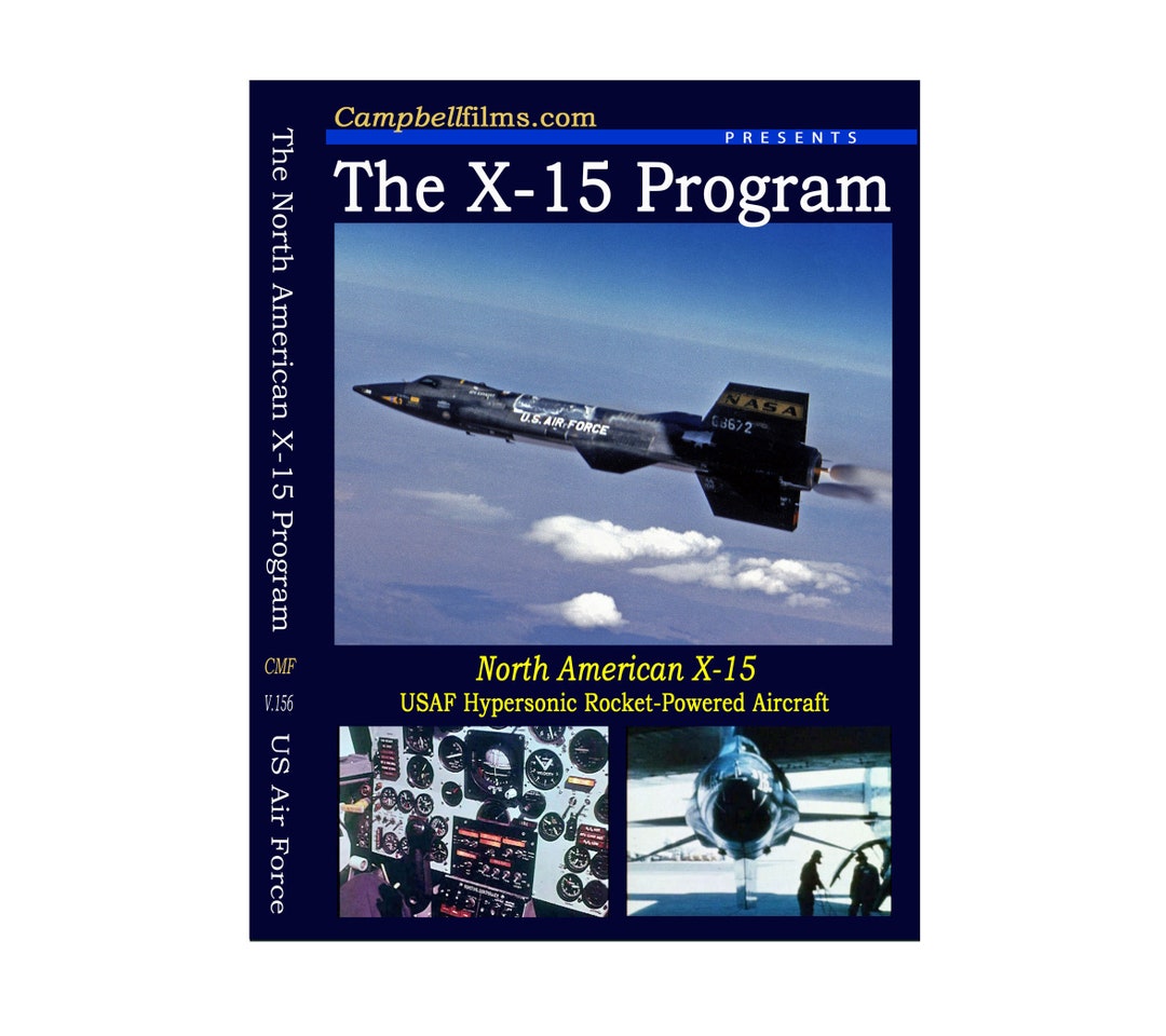 The Amazing Usaf North American X-15 Nasa and the X-15 Story - Etsy