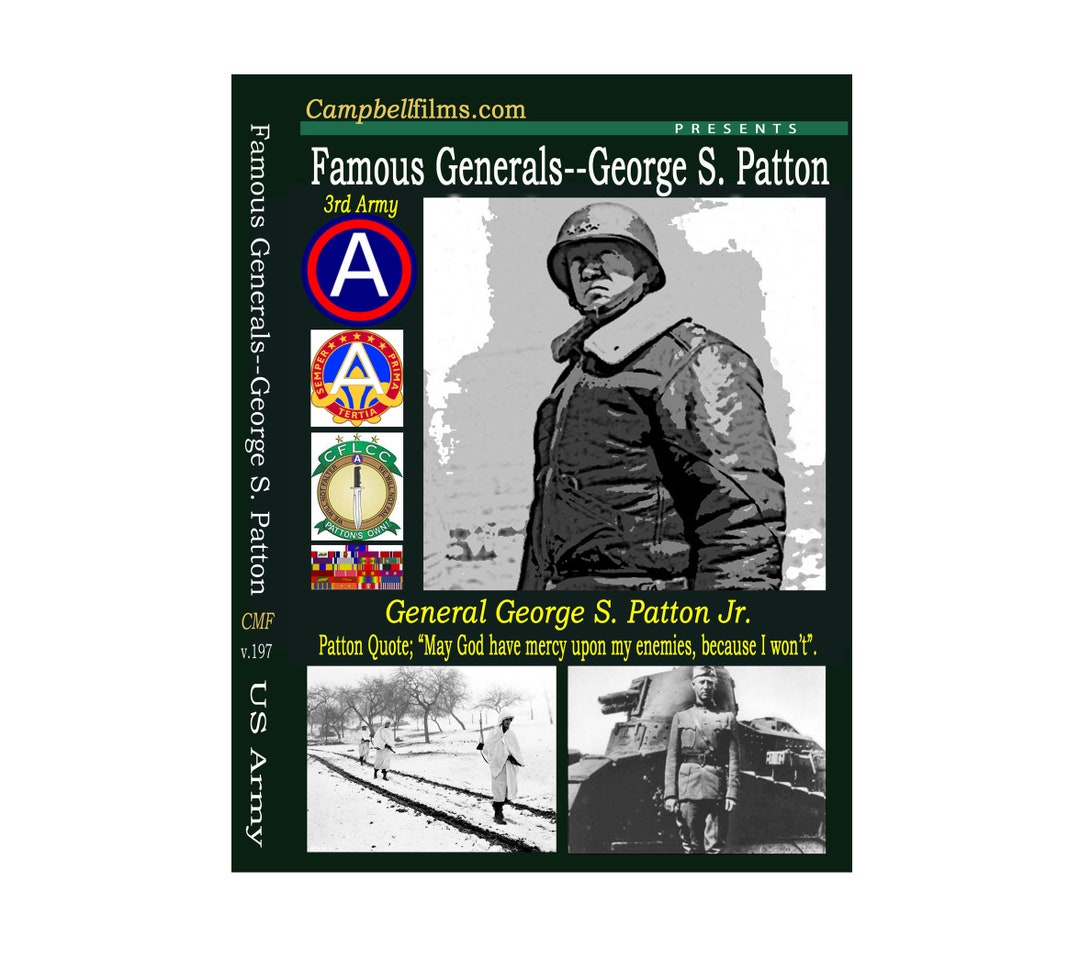 Us-army-general-george-s-patton-films-3rd-army-history-wwii-african ...