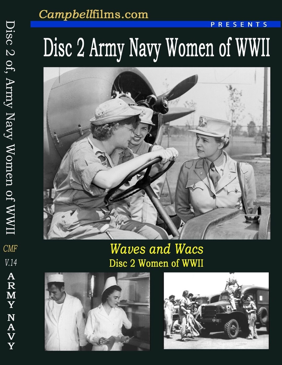 Women of WW2 Old WW2 Films Wacs WAVES Army Navy D2 DVD Nurses - Etsy