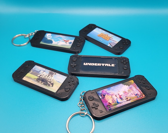 Mini Nintendo Switch Keychain, Magnet, Accessory Gifts for Gamers ...