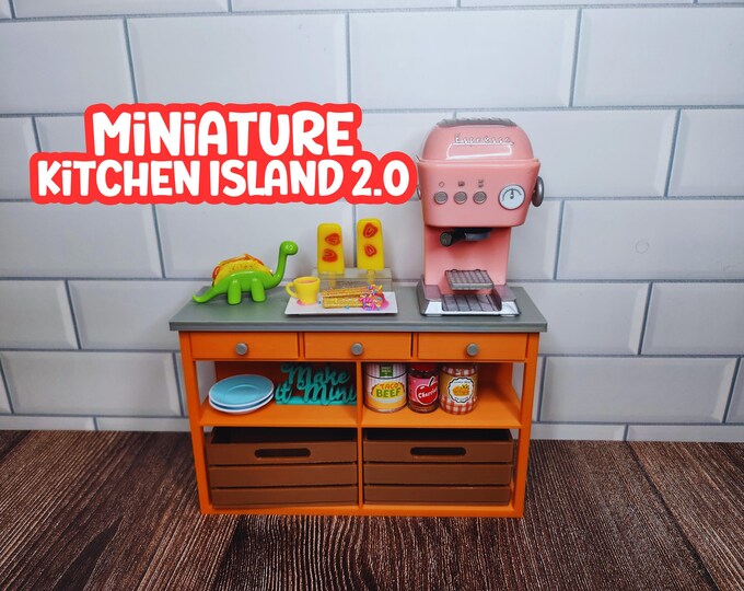 Miniverse Kitchen Dishwasher Racks 3D Print - Etsy