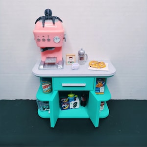 1:6 Retro Kitchen Island | Miniature Furniture | Miniverse Kitchen ...