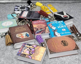 Mini Book Jewelry | Etsy