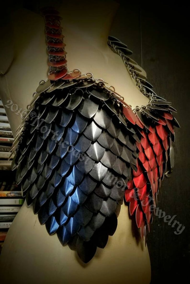 Custom Made Chain and Scale Mail Harley Cosplay Armor - Etsy Sweden