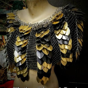 Scale Mail Cosplay Larp Armored Pleated Schoolgirl Skirt - Etsy