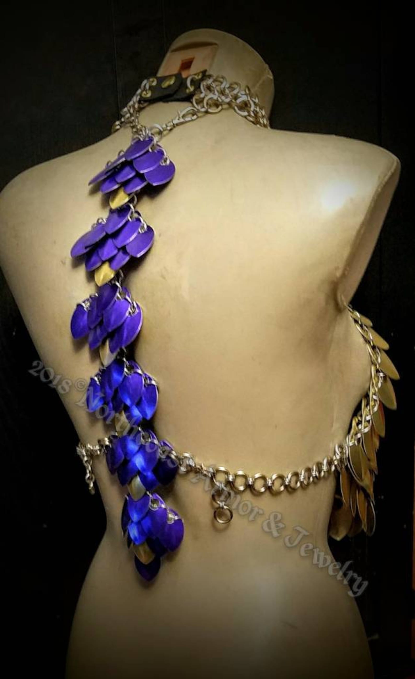 Custom Made Dragon Scale Cosplay Larp Armor Top | Etsy