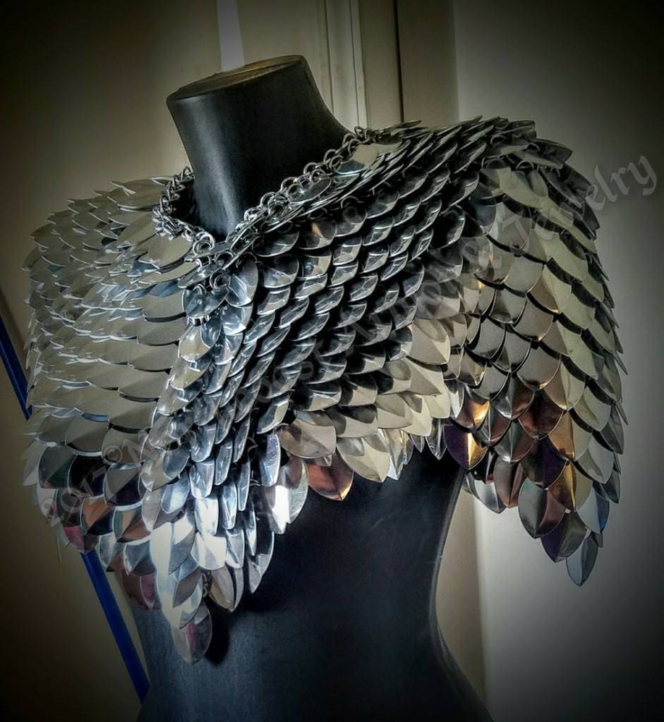 Scale Mail Cosplay Larp Armored Mantle - Etsy Australia
