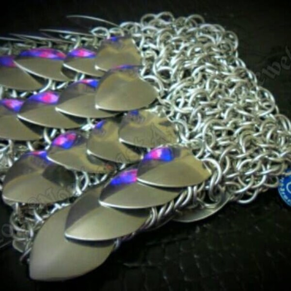 Scale Mail Dice Bag - Etsy