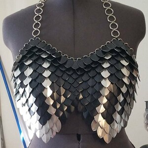 Custom Made Chain and Scale Mail Red Sonja Inspired Cosplay Armor - Etsy