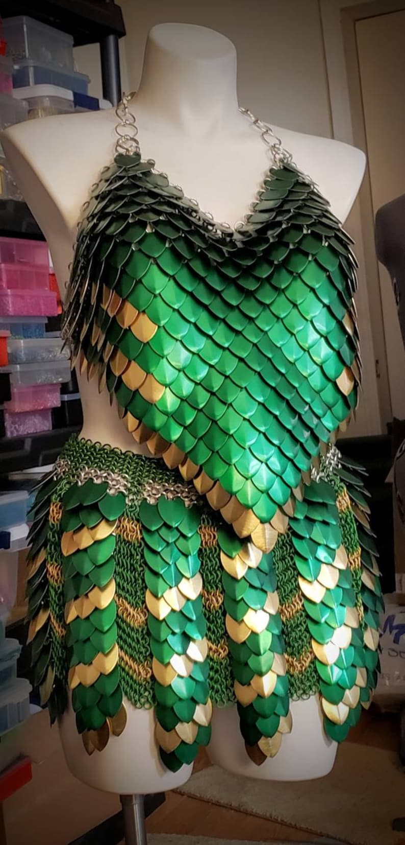 Custom Made Dragon Scale Cosplay Larp Armor - Etsy