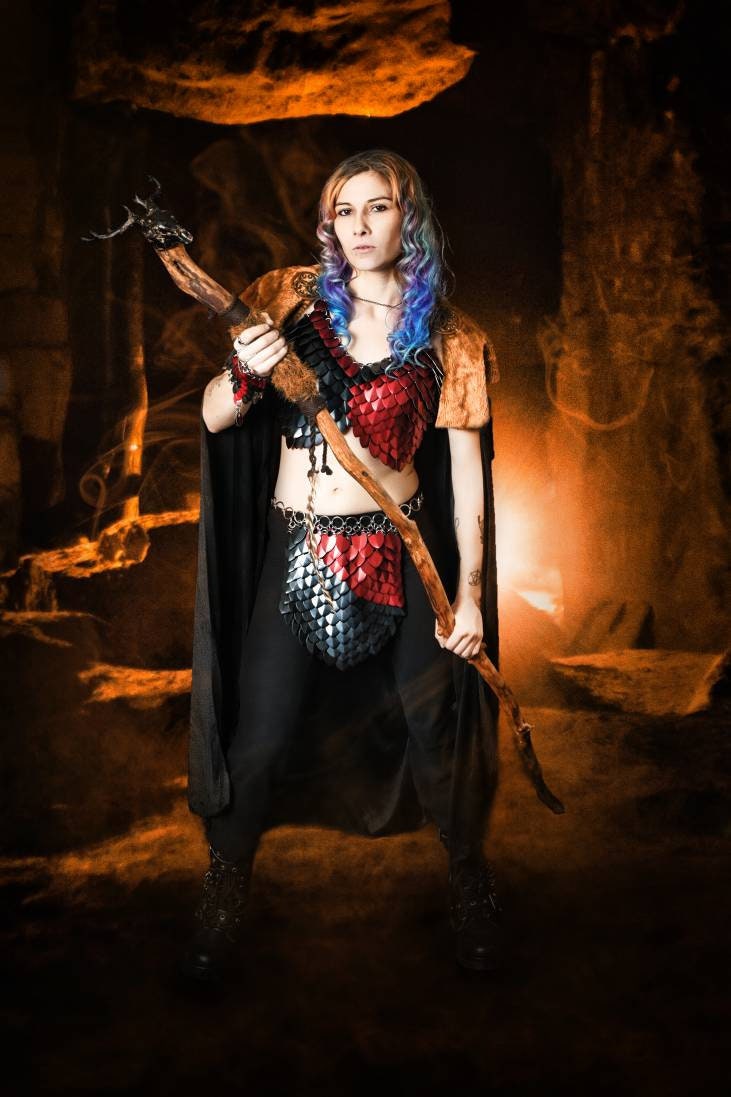 Custom Made Chain and Scale Mail Harley Cosplay Armor - Etsy Sweden