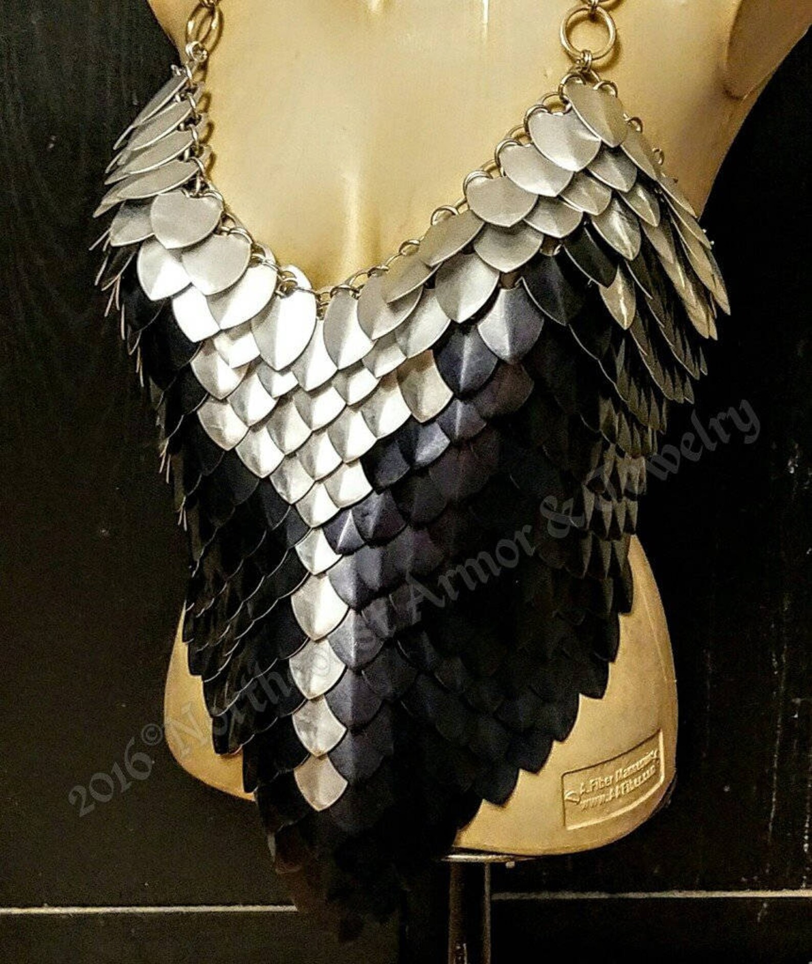 Custom Made Chain and Scale Mail Superhero Inspired Cosplay Armor - Etsy