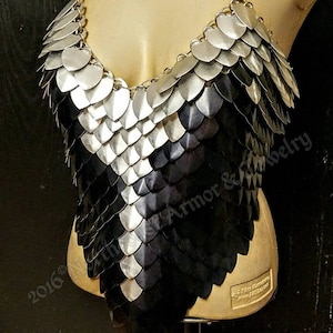 Custom Made Chain and Scale Mail Superhero Inspired Cosplay Armor - Etsy