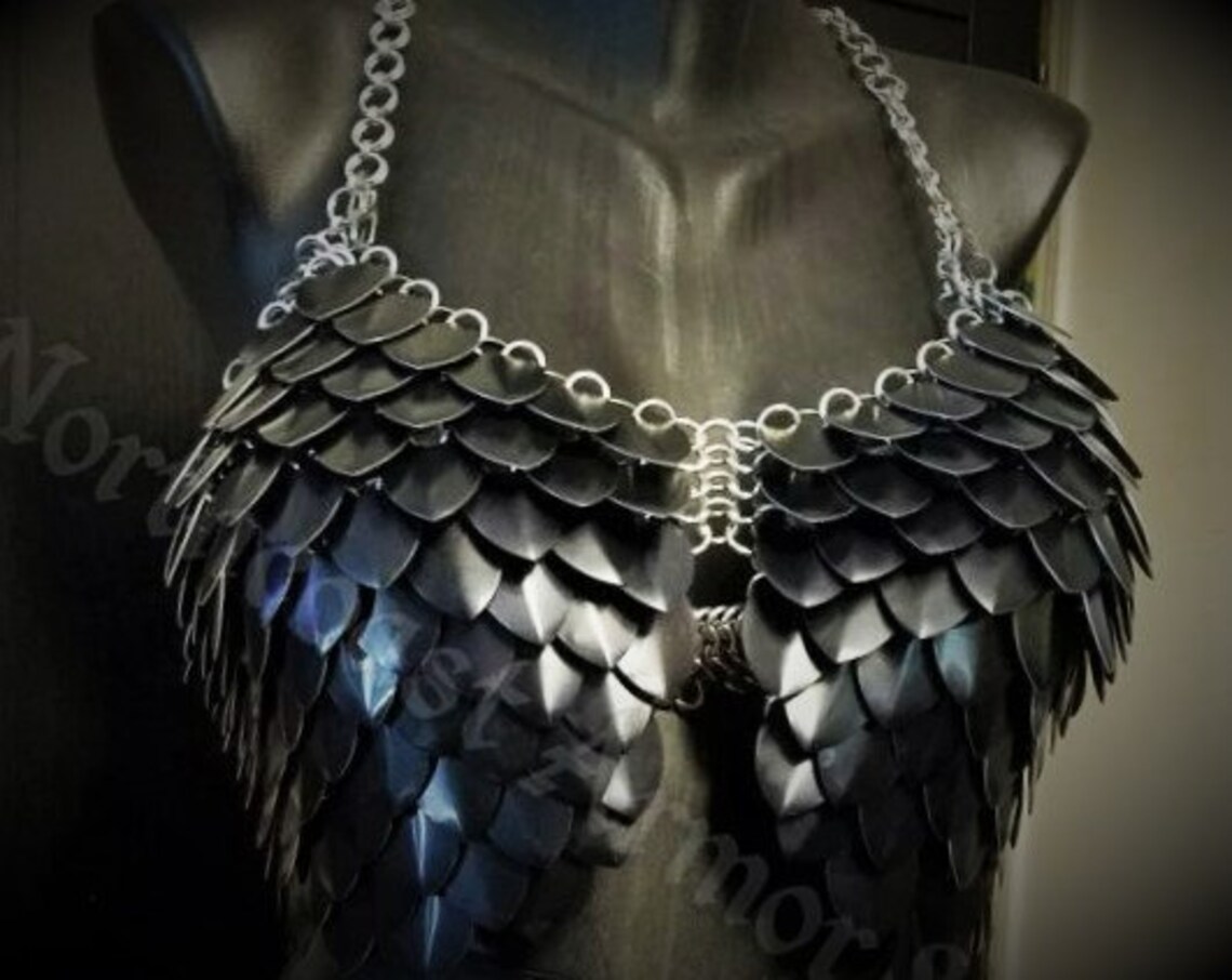 Custom Made Chain and Scale Mail Red Sonja Inspired Cosplay - Etsy