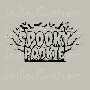 Spooky Pookie - SVG - PNG - Etsy