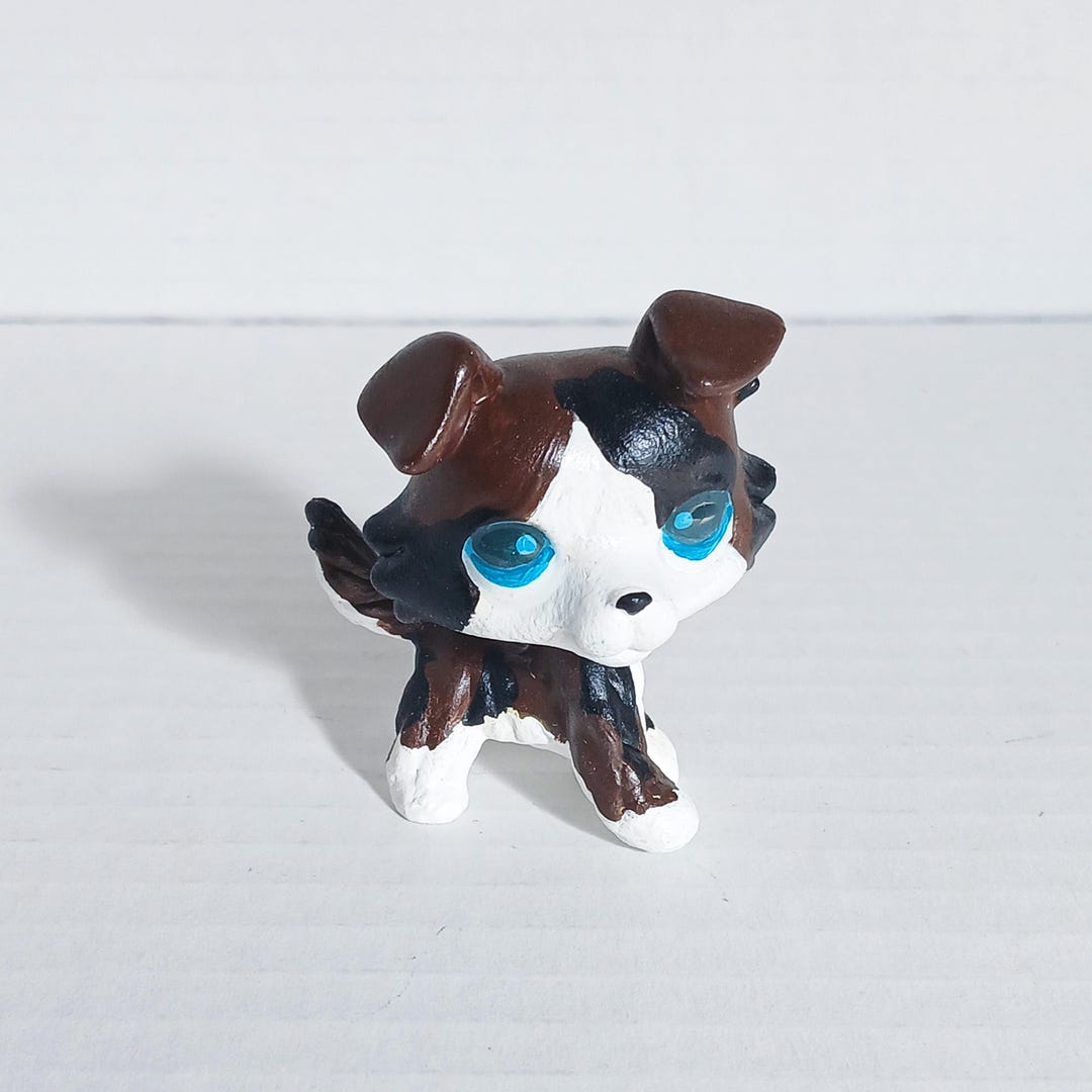 Littlest Pet Shop Custom Dog, Shepherd Puppy, Custom Lps, Lps Puppy ...