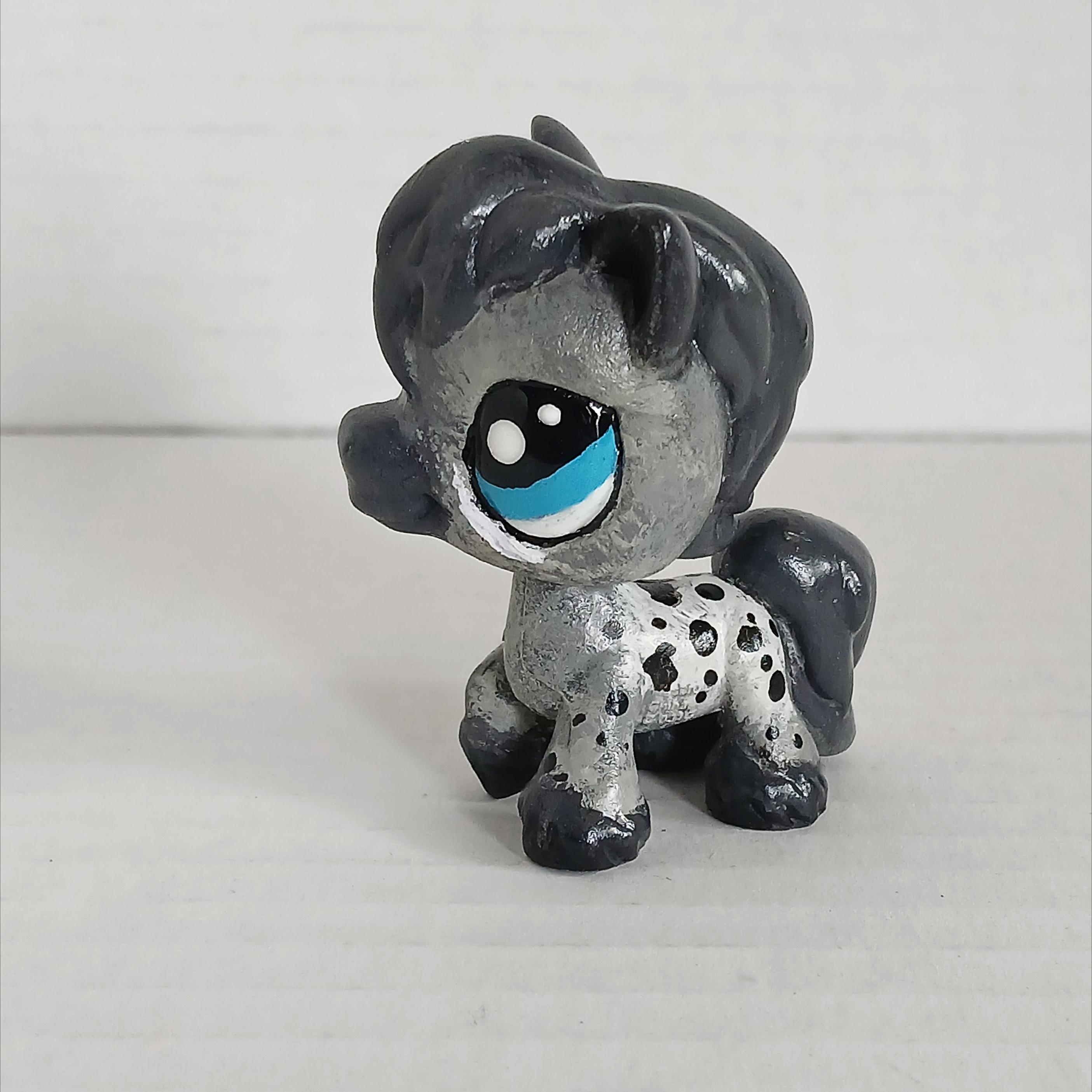 Littlest Pet Shop Custom Horse, Custom Lps, Lps Pony, Lps Horse, Mini ...