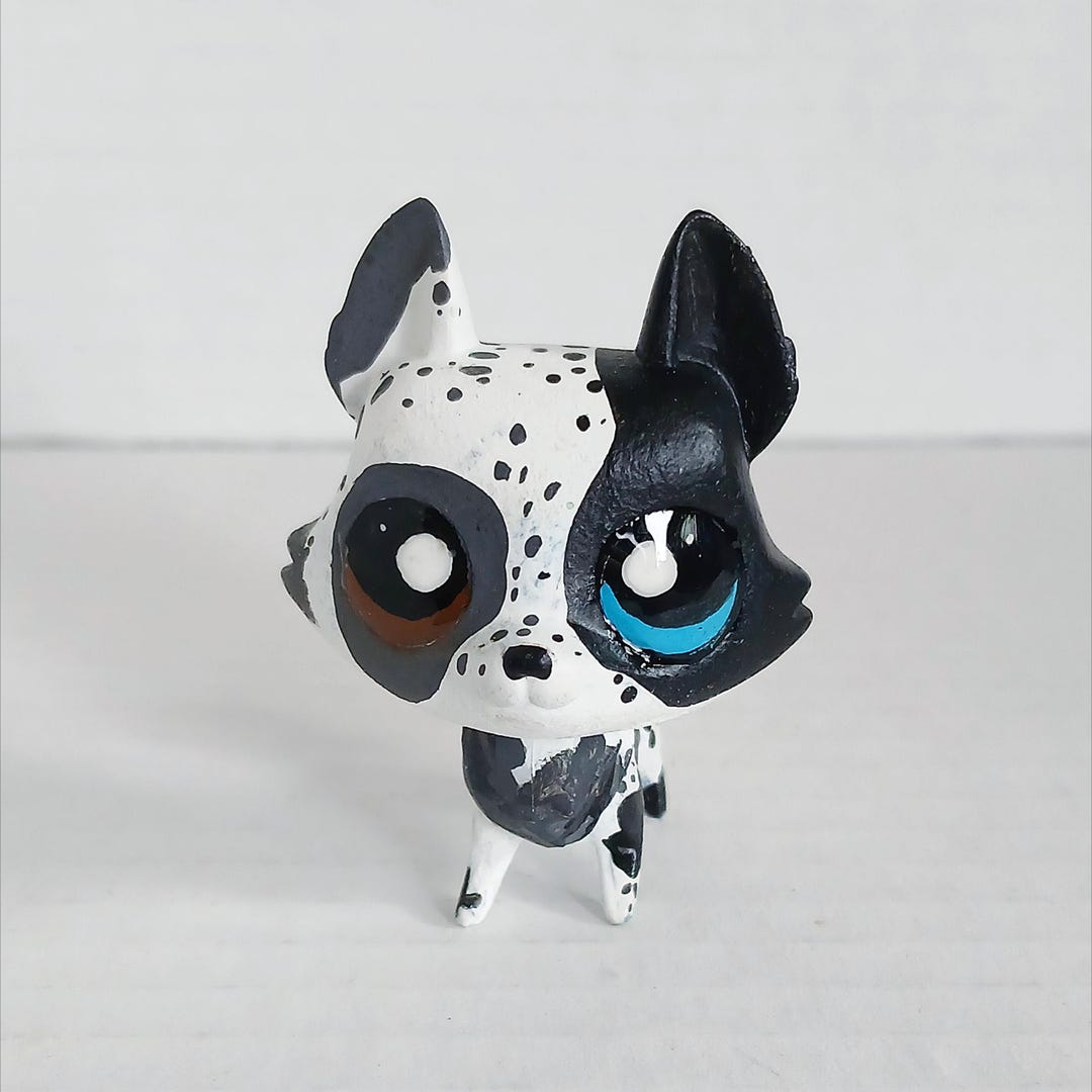 Littlest Pet Shop Custom Dog, Lps Border Collie, Custom Lps - Etsy