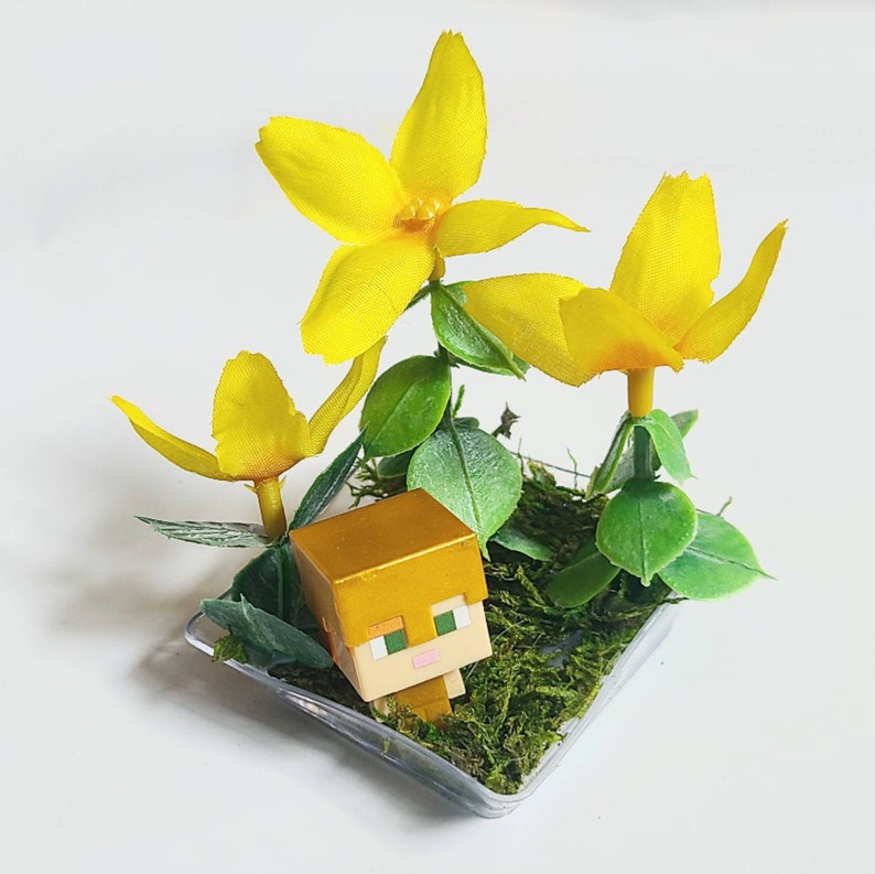Pokemon Terrarium, Minecraft Terrarium, Gaming Decor - Etsy